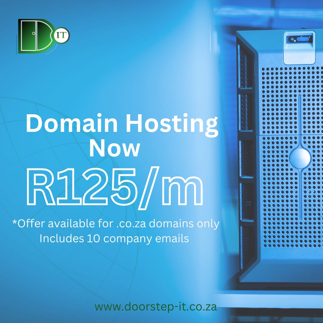 Doorstep-IT - Domain Hosting Packages in South Africa